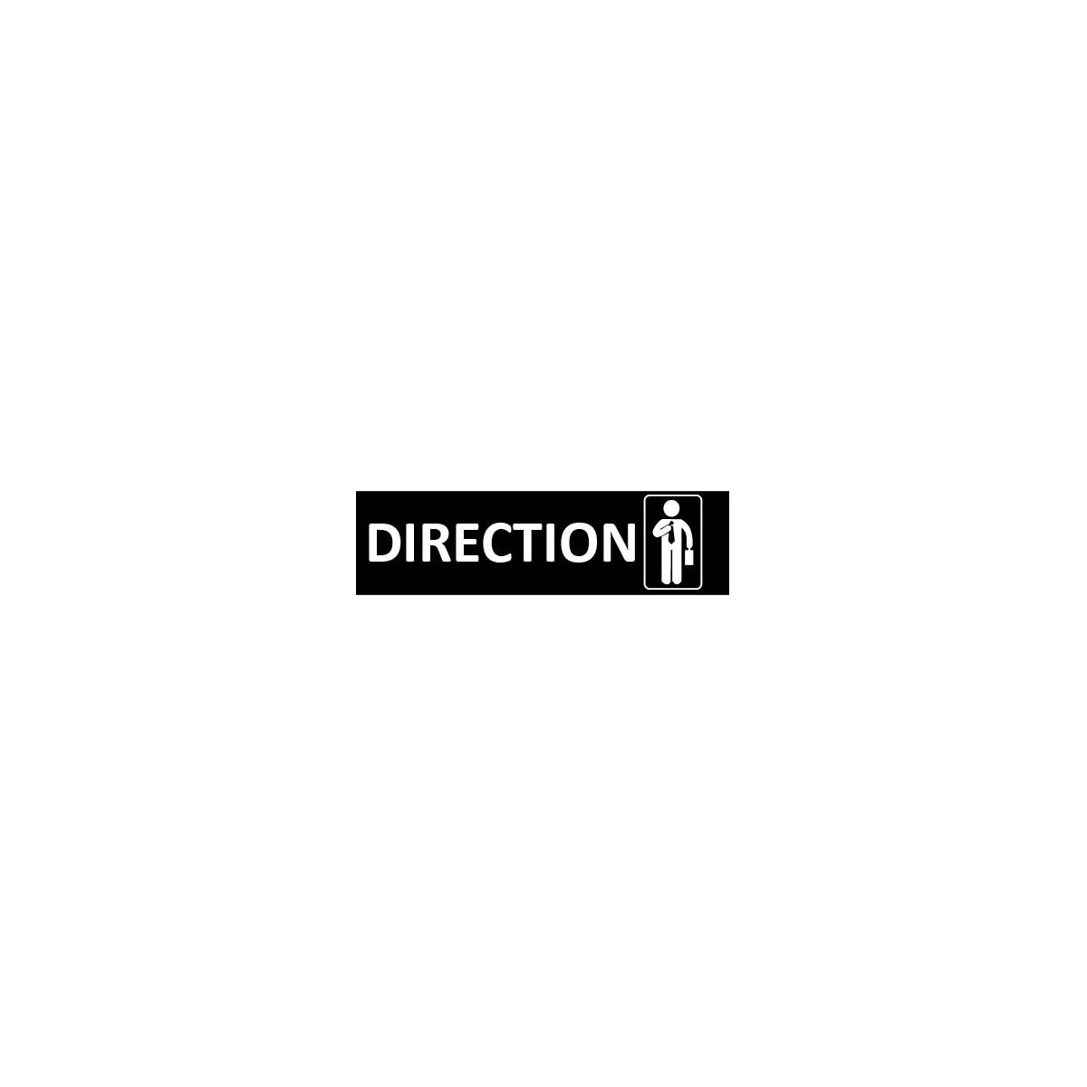 Plaque de porte-Direction PVC Grave-Tampon en Ligne